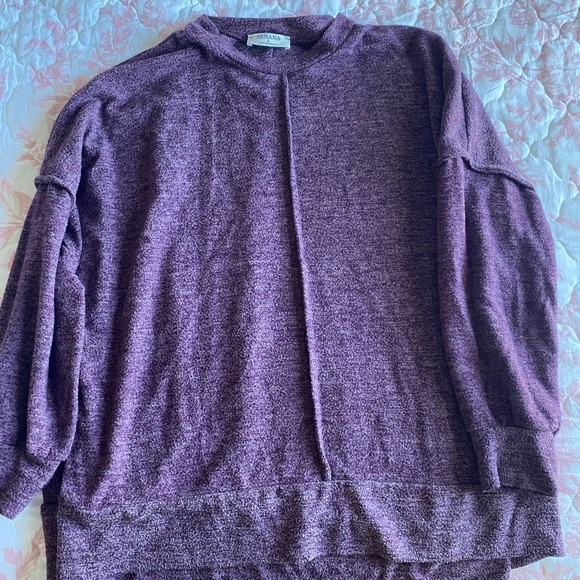 Zenana Outfitters | Tops | Purple Zenana Sweater | Poshmark